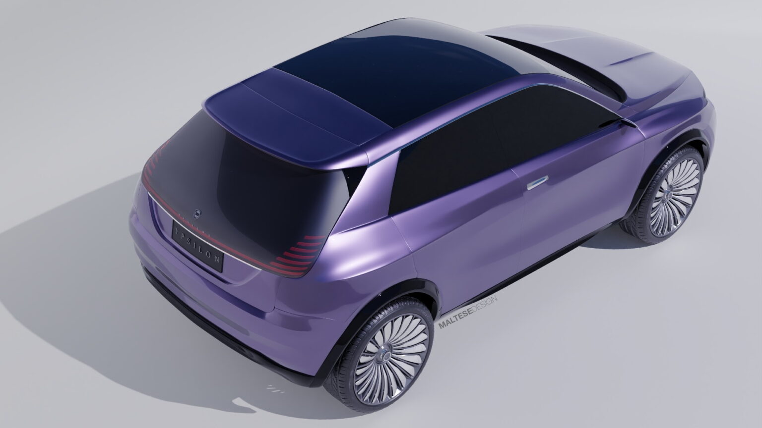 2024 Lancia Ypsilon Envisioned By Designer As A Stylish Small Electric ...