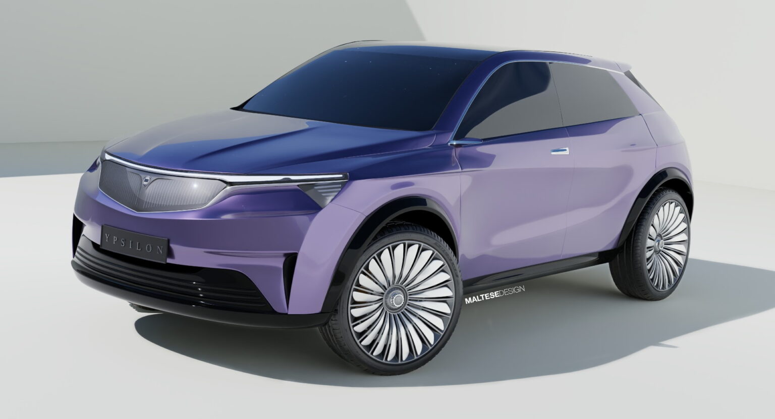 2024 Lancia Ypsilon Envisioned By Designer As A Stylish Small Electric ...