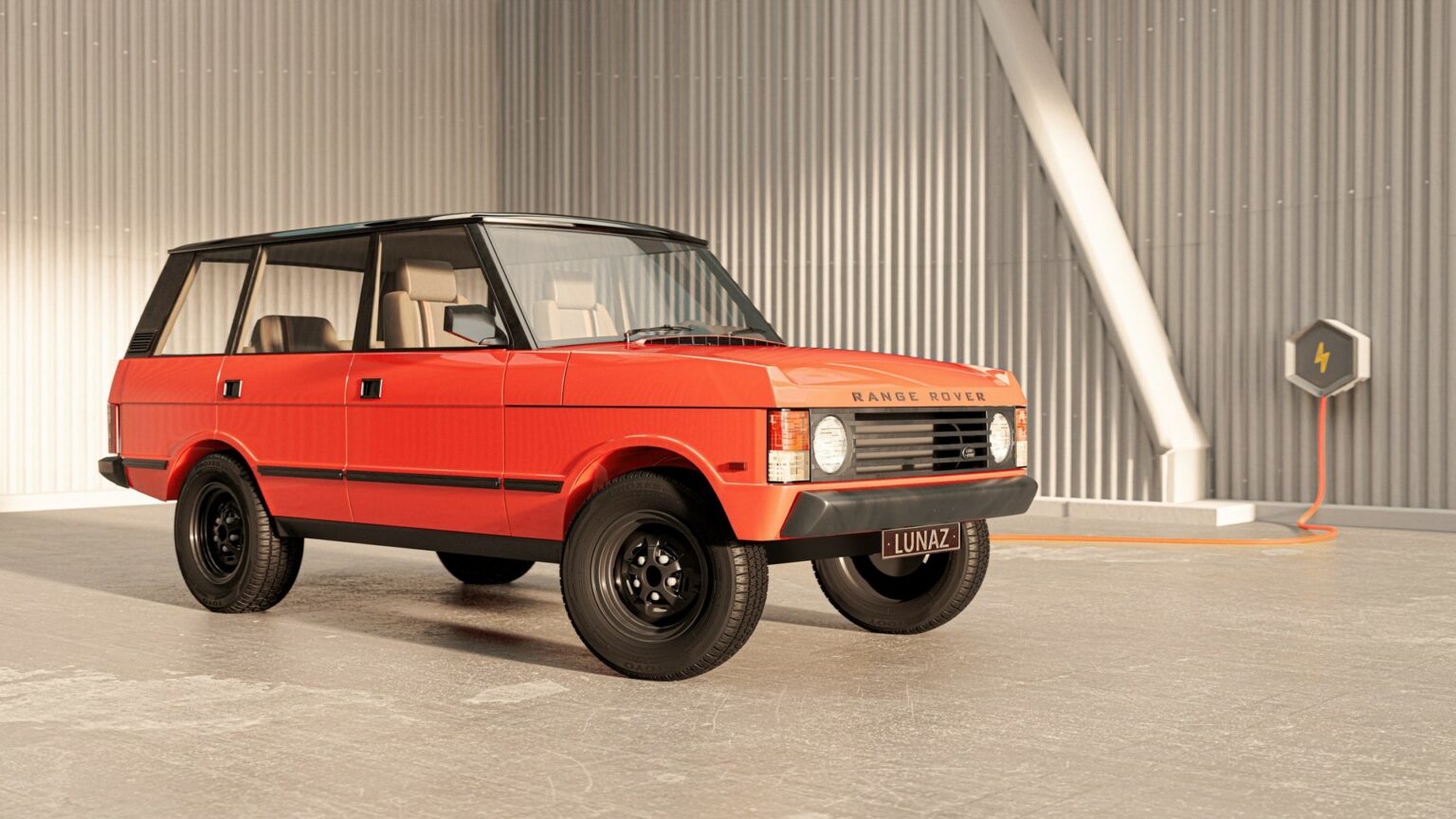 Lunaz Transforming A Classic Range Rover Into An Open Electromod ...