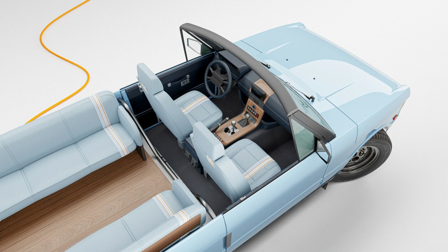 Lunaz Transforming A Classic Range Rover Into An Open Electromod ...