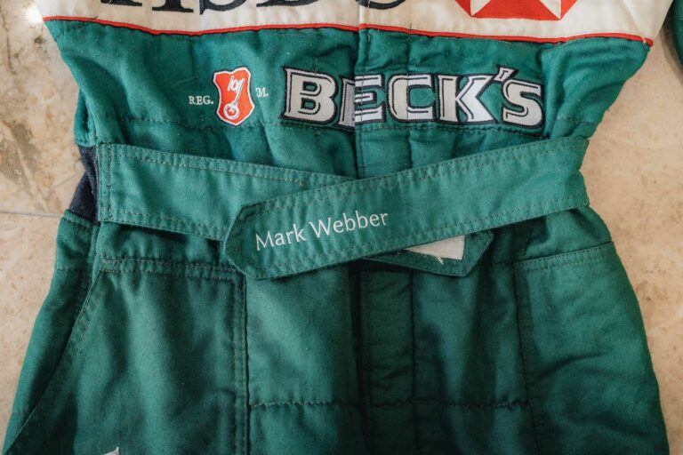 Mark Webber Probably Peed In This F1 Race Suit And Now You Can Too ...