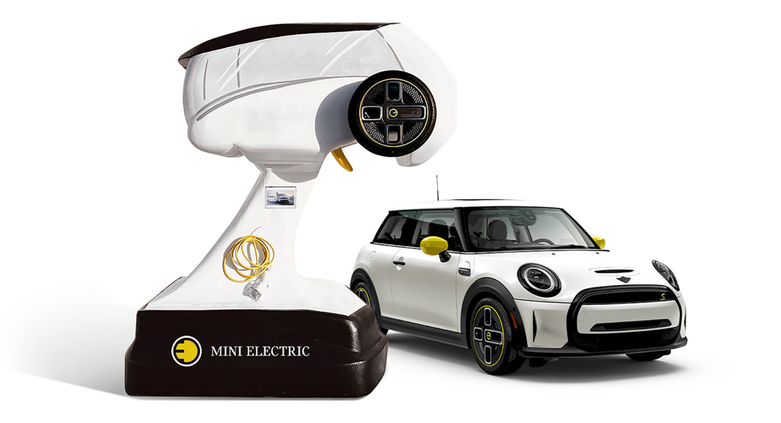 MINI Created An EV Charger In The Shape Of A Giant RC Car Controller ...