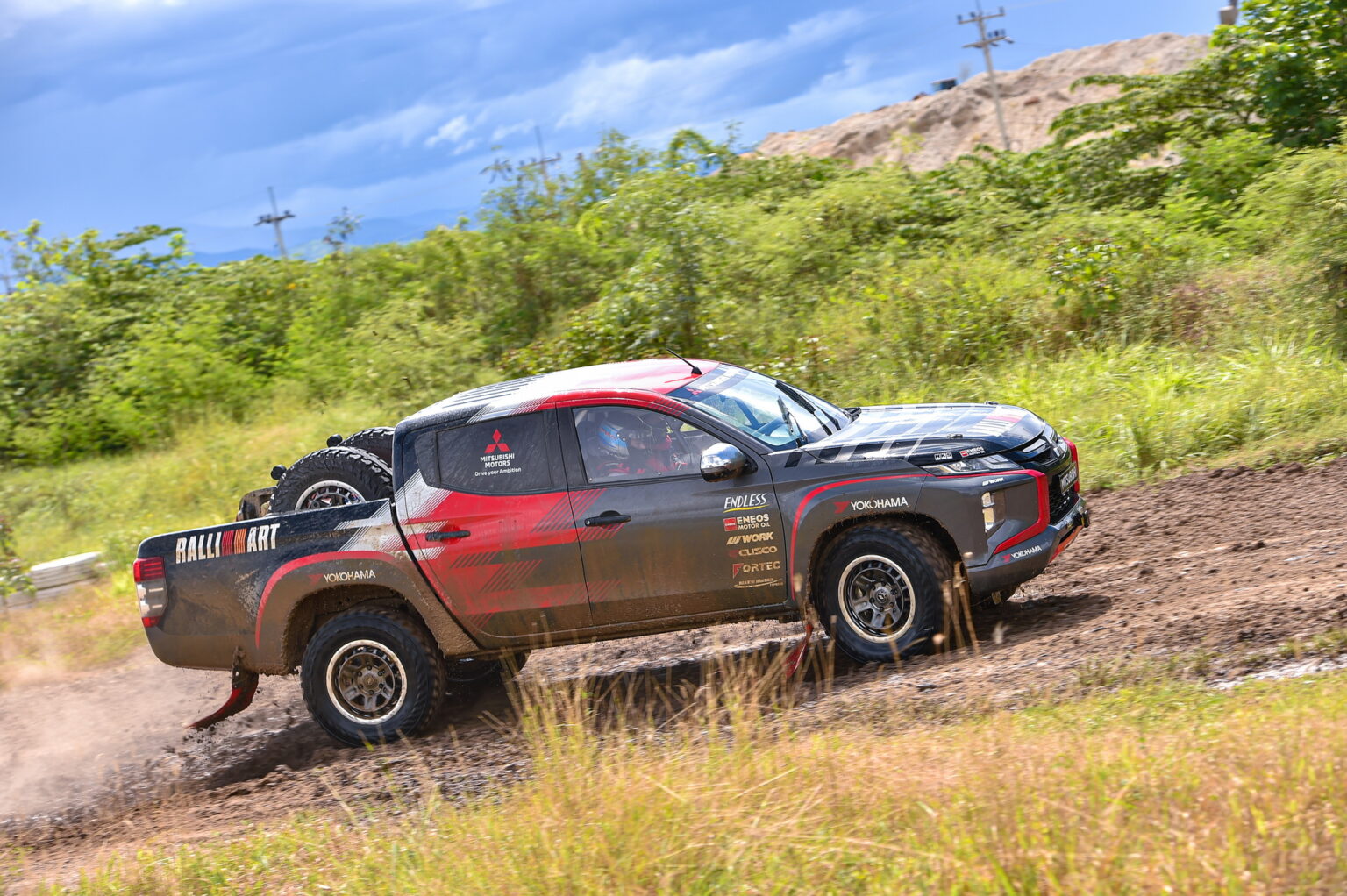Mitsubishi Ralliart’s Triton Rally Truck Makes Victorious Debut At The ...