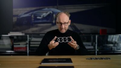 Audi Debuts New Black And White Logo With A Two-Dimensional Appearance ...