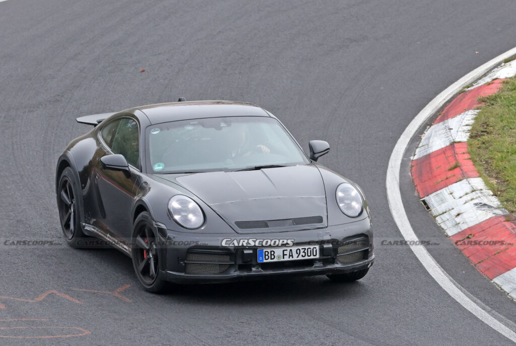 Do These New Spy Shots Reveal The Porsche 911 Dakar’s Air Suspension ...