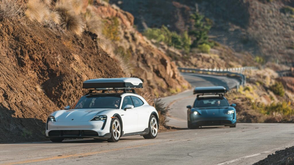 Porsche Goes On An Off-Roading Adventure In The Taycan Cross Turismo ...