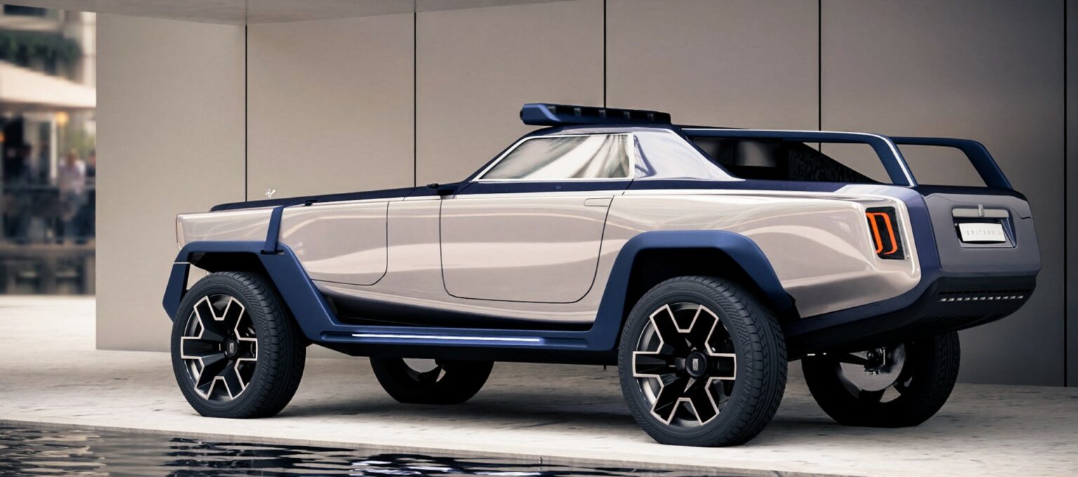 Rolls-Royce Britannia Pickup By Design Student Looks Worthy Of The ...