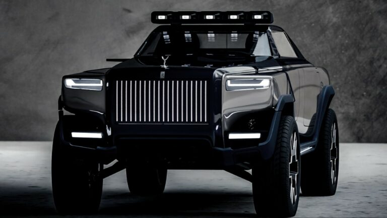 Rolls-Royce Britannia Pickup By Design Student Looks Worthy Of The ...