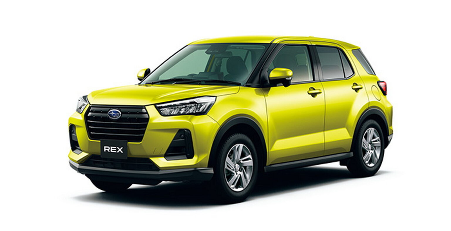 Subaru Rex Is A Triplet To The Daihatsu Rocky And Toyota Raize Urban ...