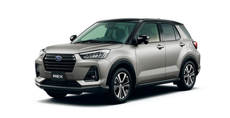 Subaru Rex Is A Triplet To The Daihatsu Rocky And Toyota Raize Urban ...
