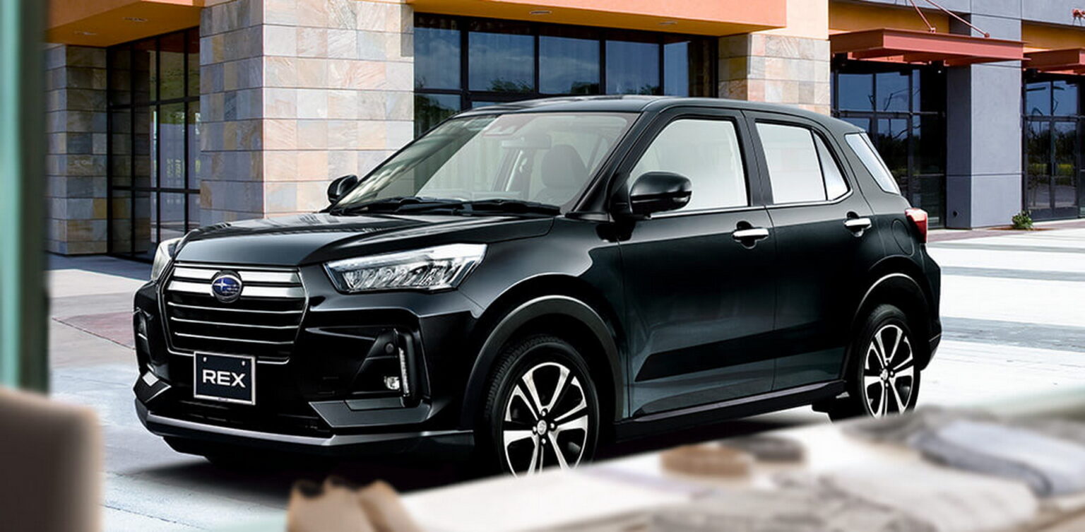 Subaru Rex Is A Triplet To The Daihatsu Rocky And Toyota Raize Urban ...