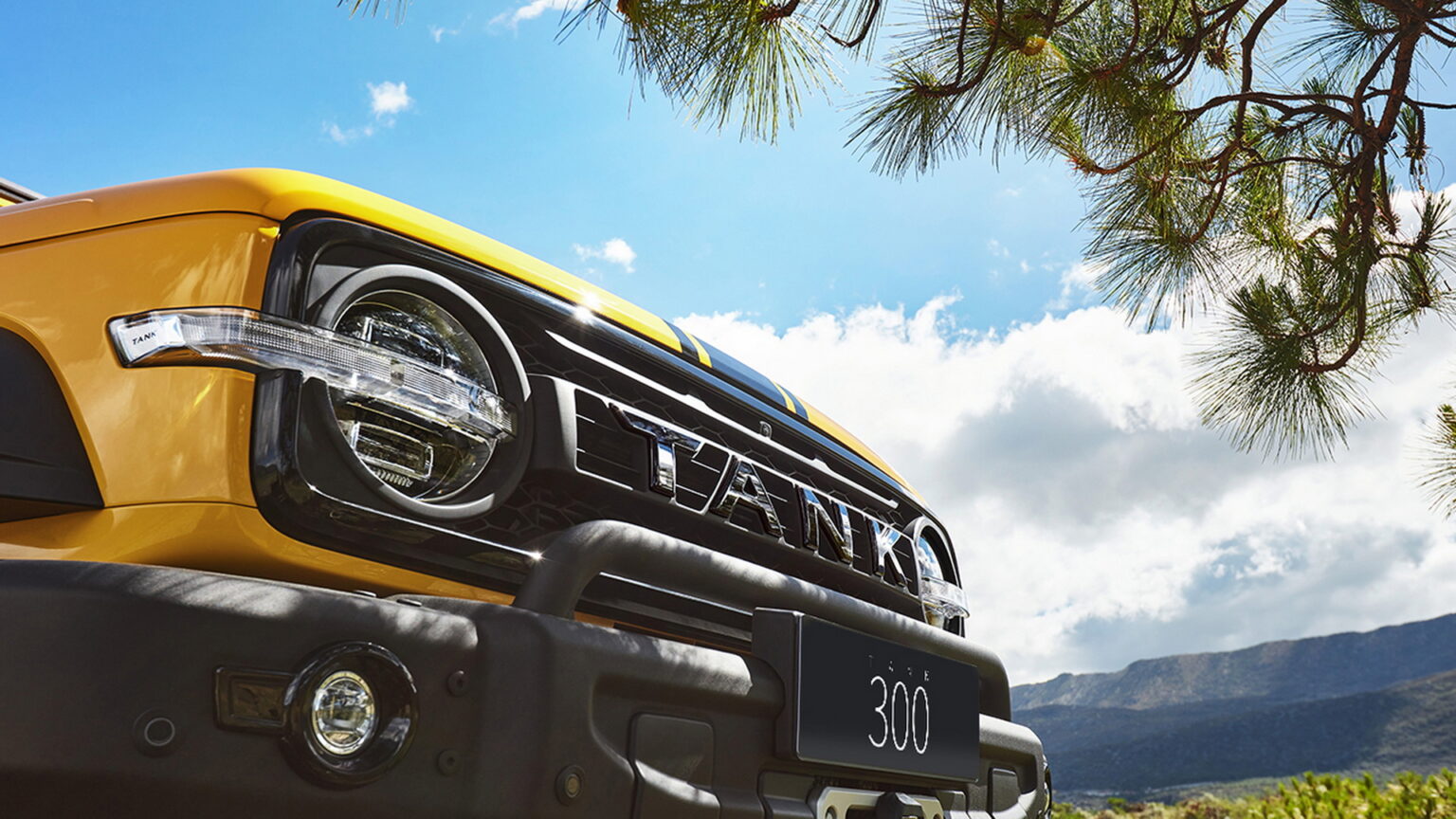 Tank 300 Frontier Edition Tastefully Combined With An Off-Road E-Bike ...