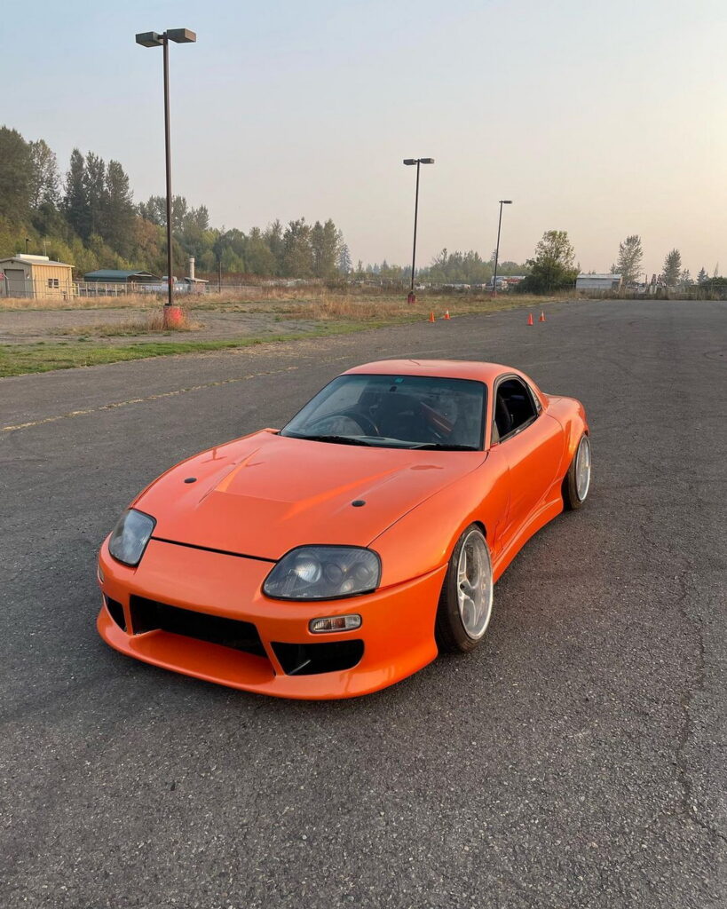 Real-Life Toyota Supra Face-Swapped Mazda RX-7 Looks Like A Glitch In ...