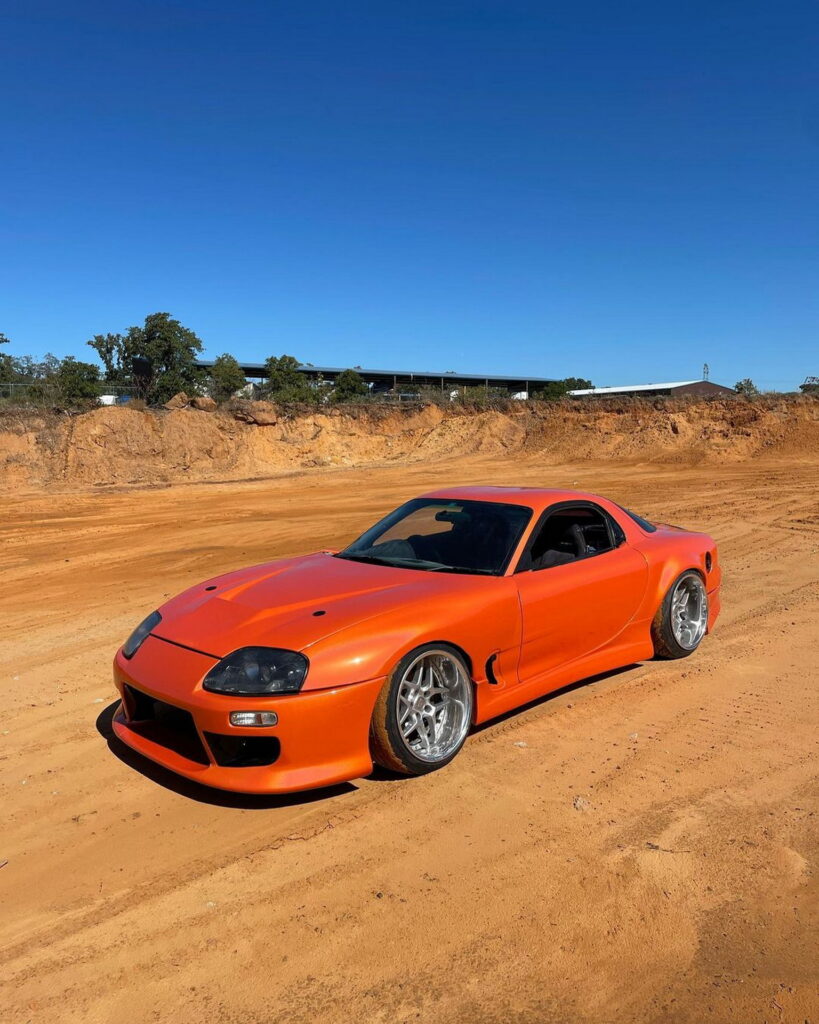 Real-Life Toyota Supra Face-Swapped Mazda RX-7 Looks Like A Glitch In ...