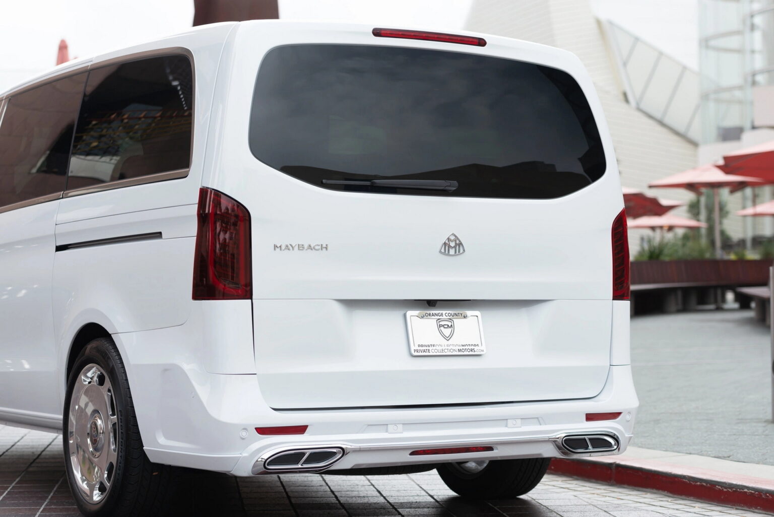 Someone Paid New Maybach Money For A Used 2021 Mercedes Van Dressed Up ...