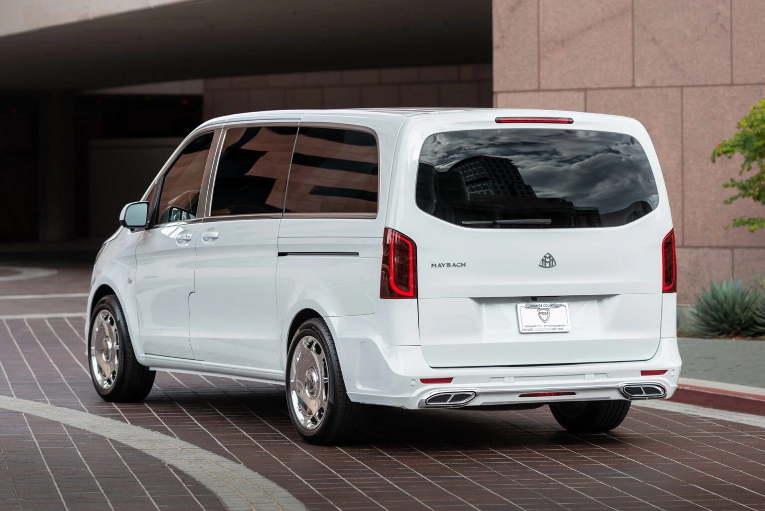 Someone Paid New Maybach Money For A Used 2021 Mercedes Van Dressed Up ...