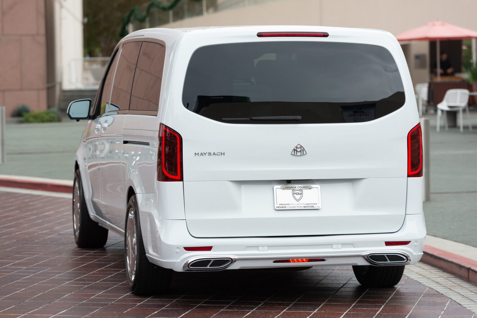 Someone Paid New Maybach Money For A Used 2021 Mercedes Van Dressed Up ...