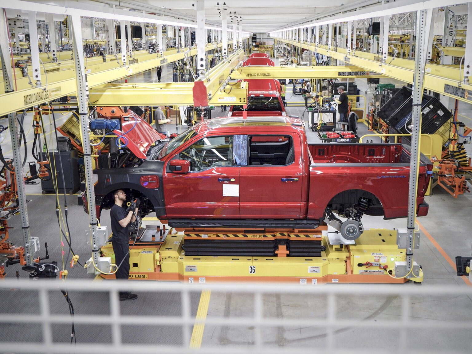 Ford Adds Third Shift To F-150 Lightning Production Line To Cope With ...