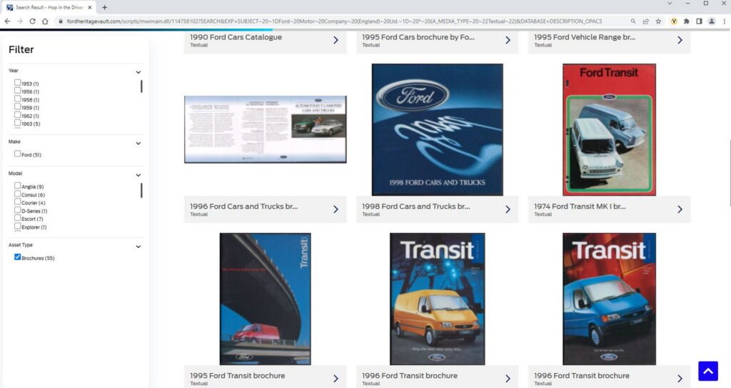 Ford Adds Photos Of Every Car It Has Ever Produced In The U.K. To ...