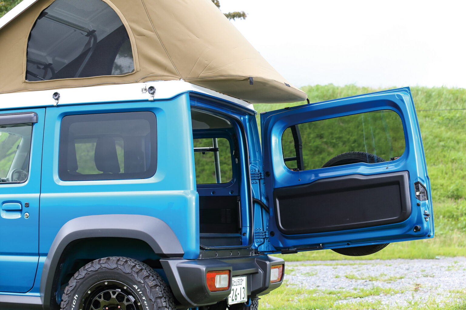Turn Your Suzuki Jimny Into A Camper With The Canotier J3 Pop-Top Tent ...