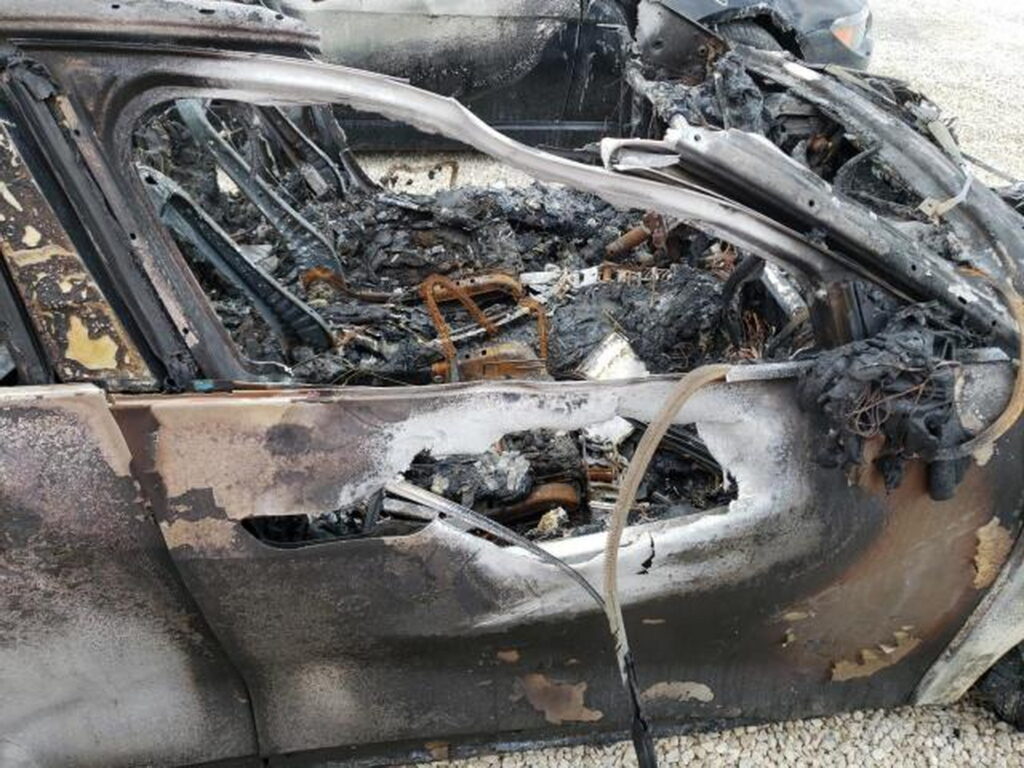 What Would Anyone Do With A Lucid Air Dream Burnt To The Ground After ...