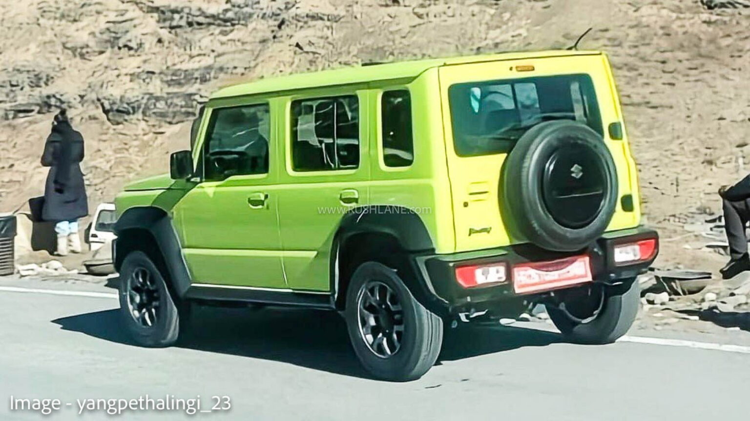 2023 Suzuki Jimny 4-Door Spied Completely Undisguised In India | Carscoops