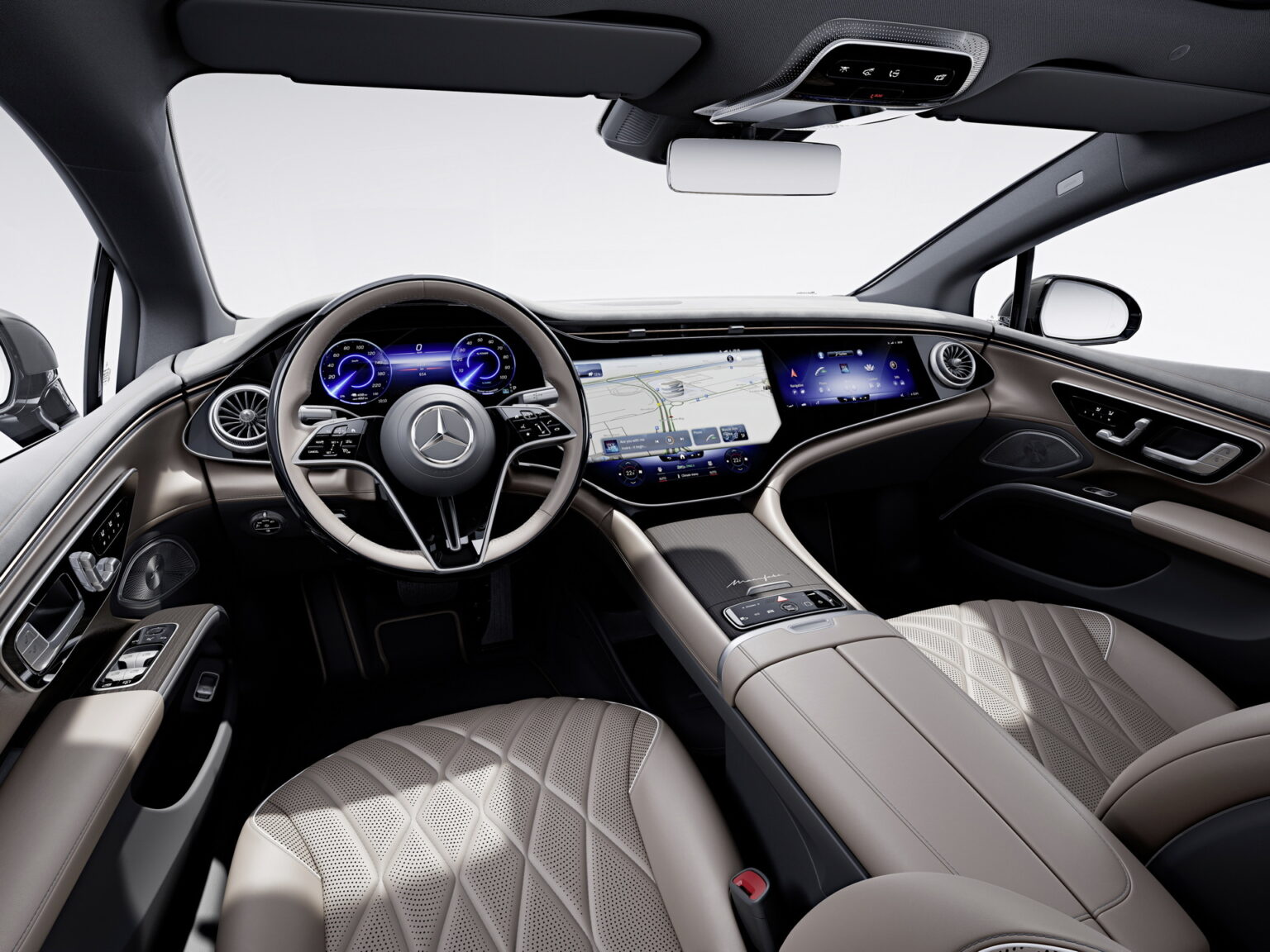 Mercedes Adds EQS Sedan To Manufaktur Customization Program | Carscoops
