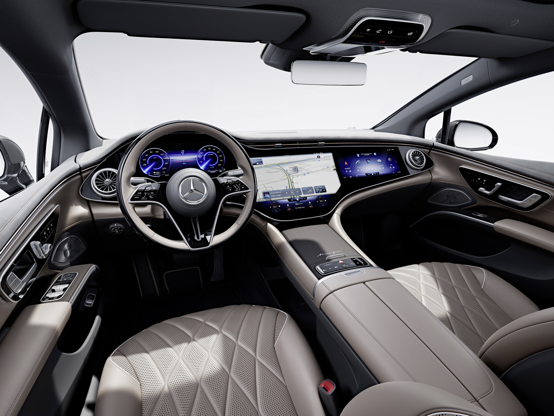 Mercedes Adds EQS Sedan To Manufaktur Customization Program | Carscoops