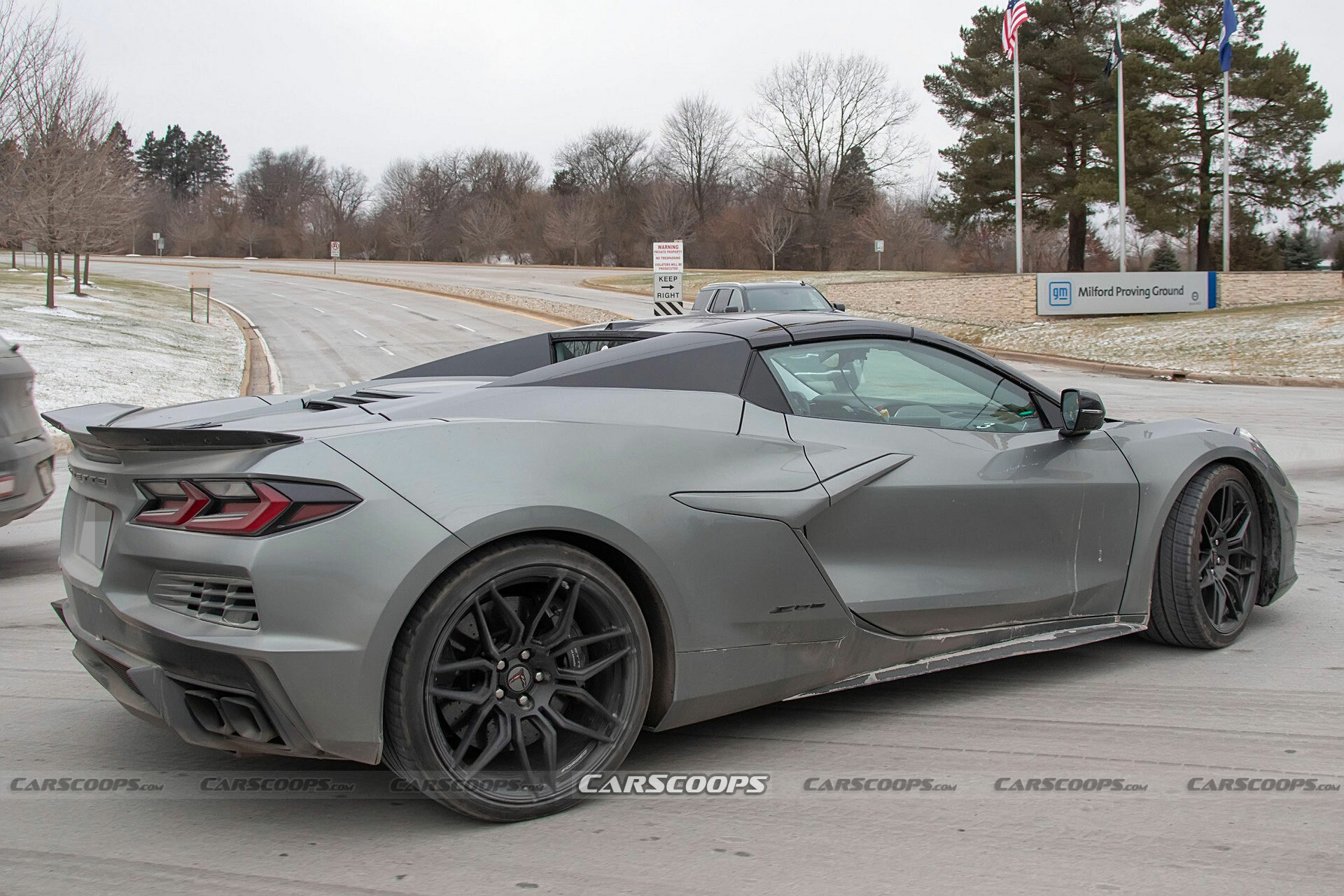 Is This An Undisguised 2024 Corvette E-Ray Hybrid Or The 2023 Z06 ...