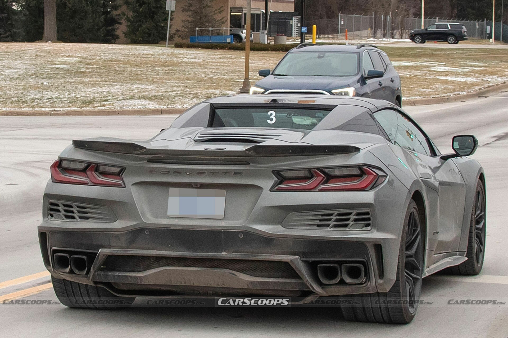 Is This An Undisguised 2024 Corvette E-Ray Hybrid Or The 2023 Z06 ...