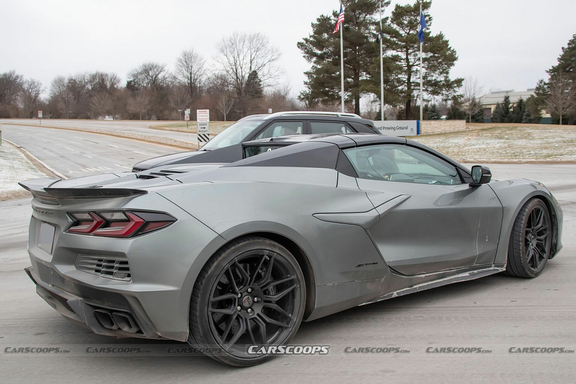 Is This An Undisguised 2024 Corvette E-Ray Hybrid Or The 2023 Z06 ...