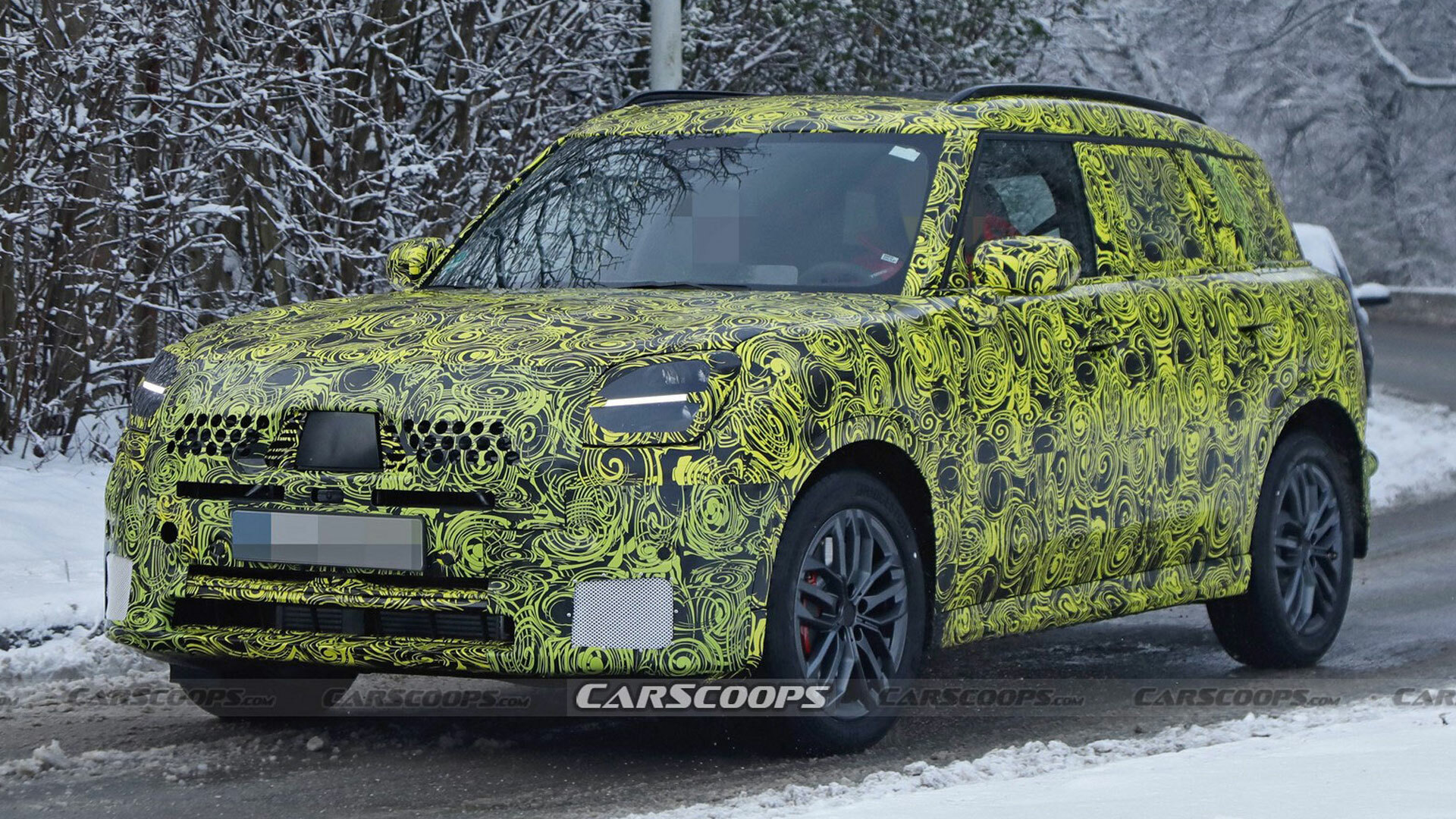 2025 MINI Countryman Dons Production Lights Ahead Of Next Year’s Debut ...