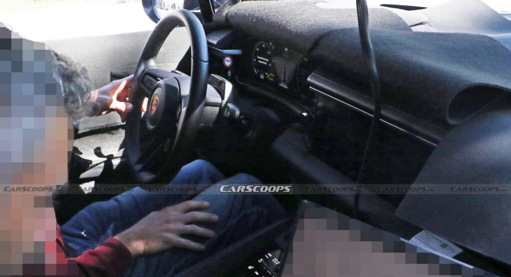 Porsche Has Managed To Stuff Another New Screen Into The 2024 Macan EV ...