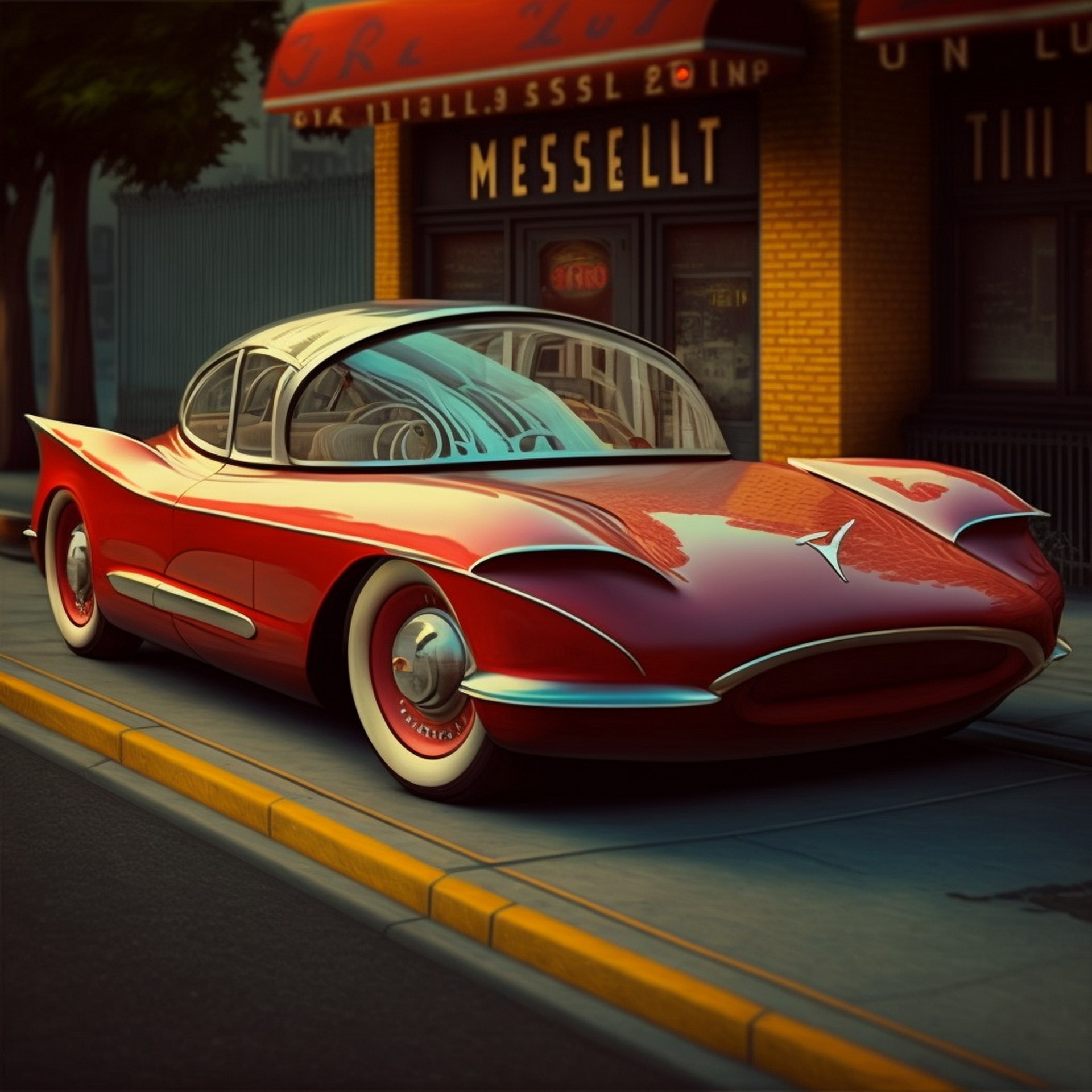 What If Tesla Had Been Founded In The ’50s? | Carscoops