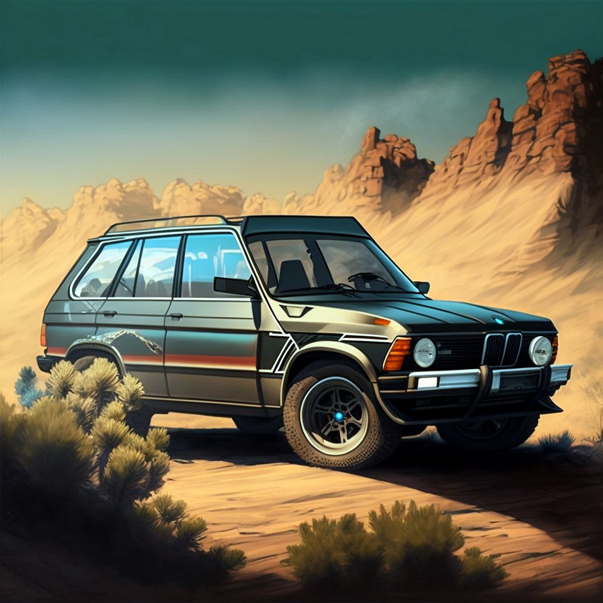 What If BMW Had Made Its X SUVs In the ’80s? | Carscoops