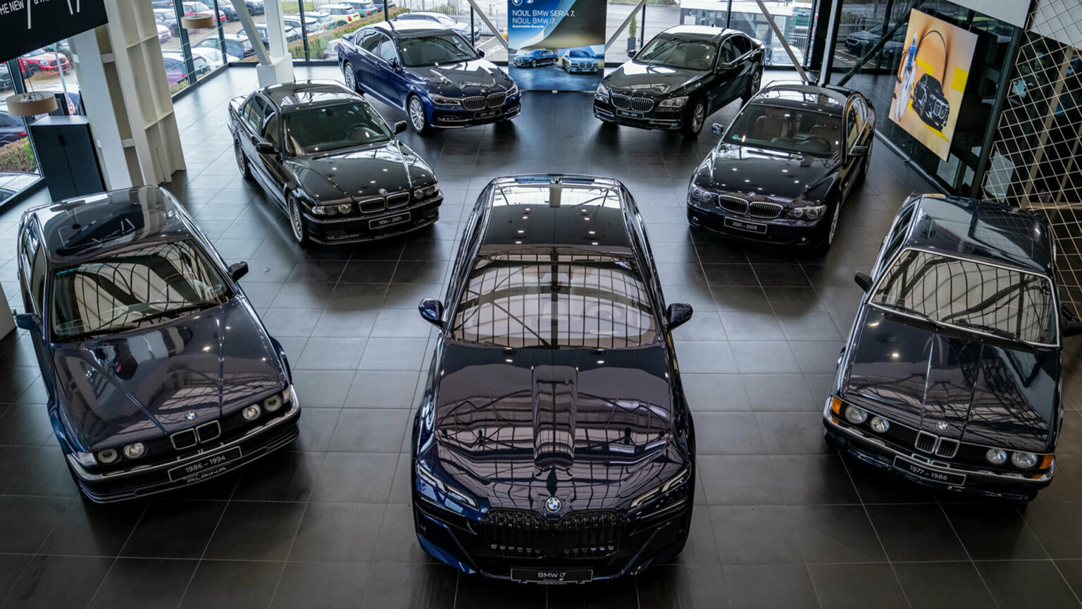 Lucky Number Seven: Dealer Brings Together Seven Generations Of The BMW ...