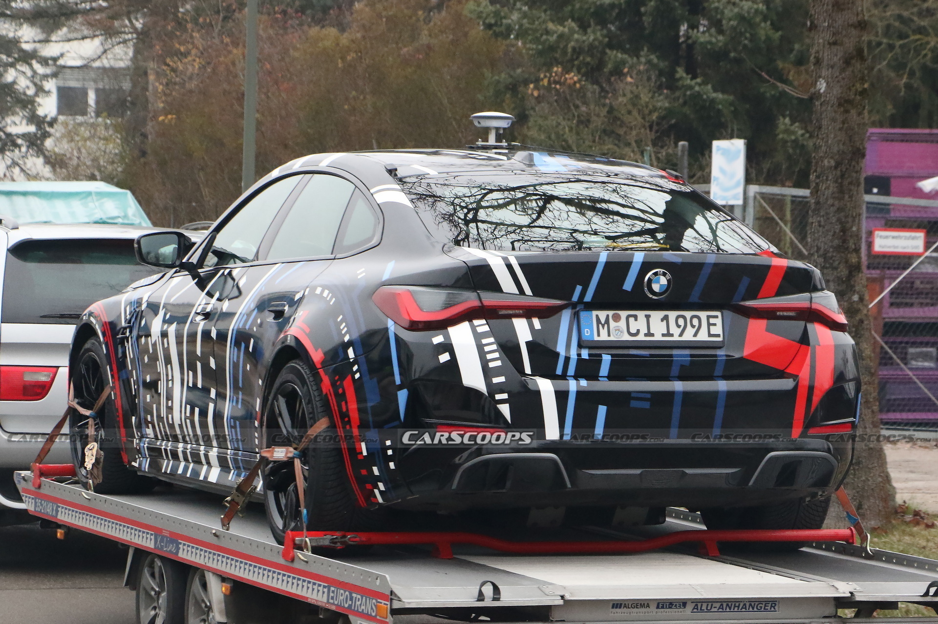 BMW M EV Prototype Blends i4 And M4 Looks With A Quad Motor Setup ...