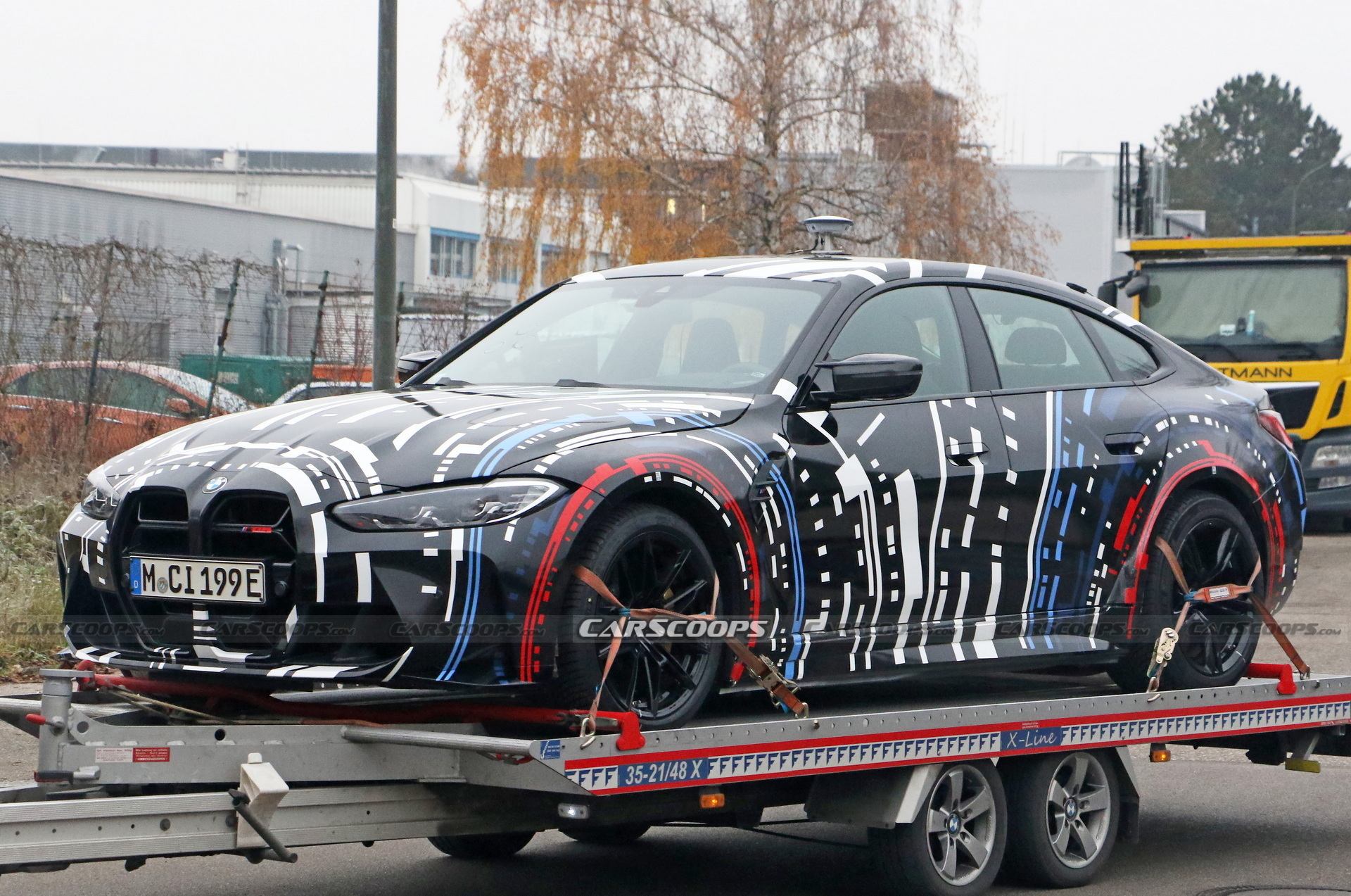 BMW M EV Prototype Blends i4 And M4 Looks With A Quad Motor Setup ...
