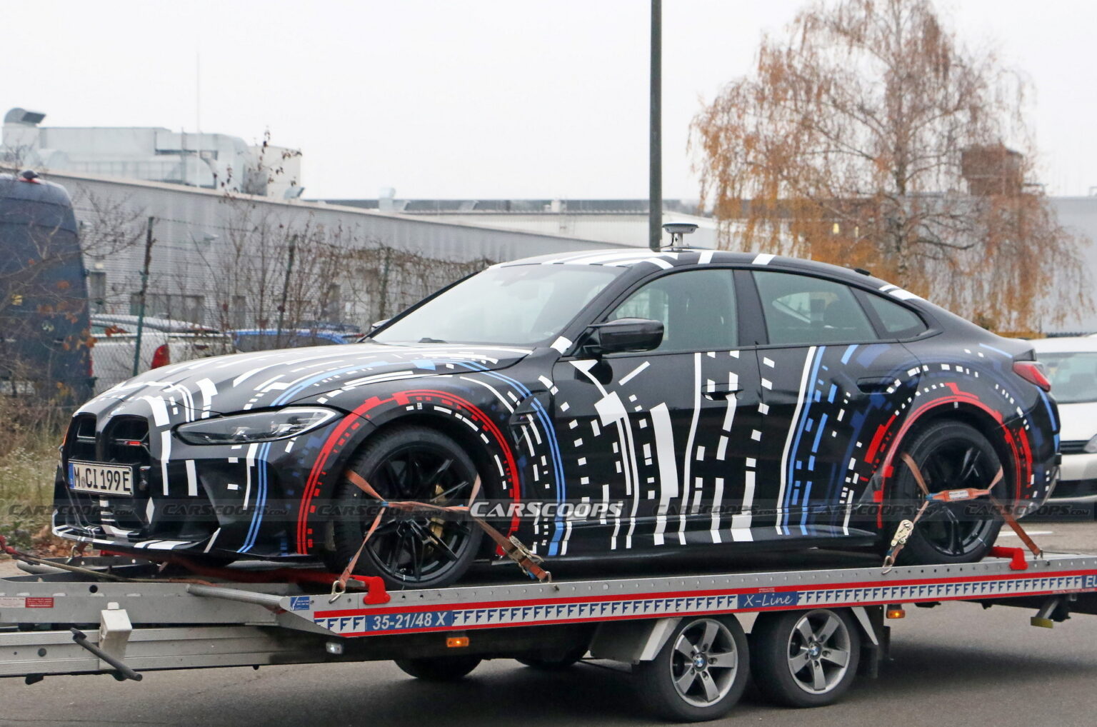 BMW M EV Prototype Blends i4 And M4 Looks With A Quad Motor Setup ...