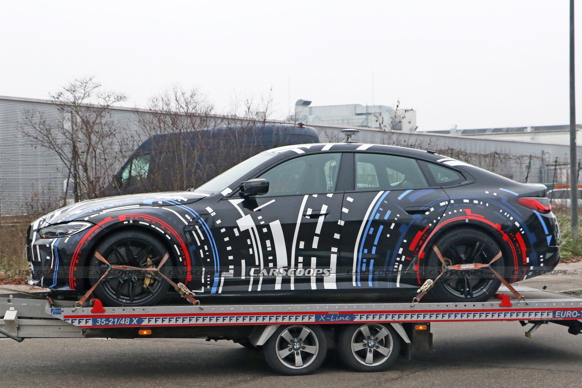 BMW M EV Prototype Blends i4 And M4 Looks With A Quad Motor Setup ...