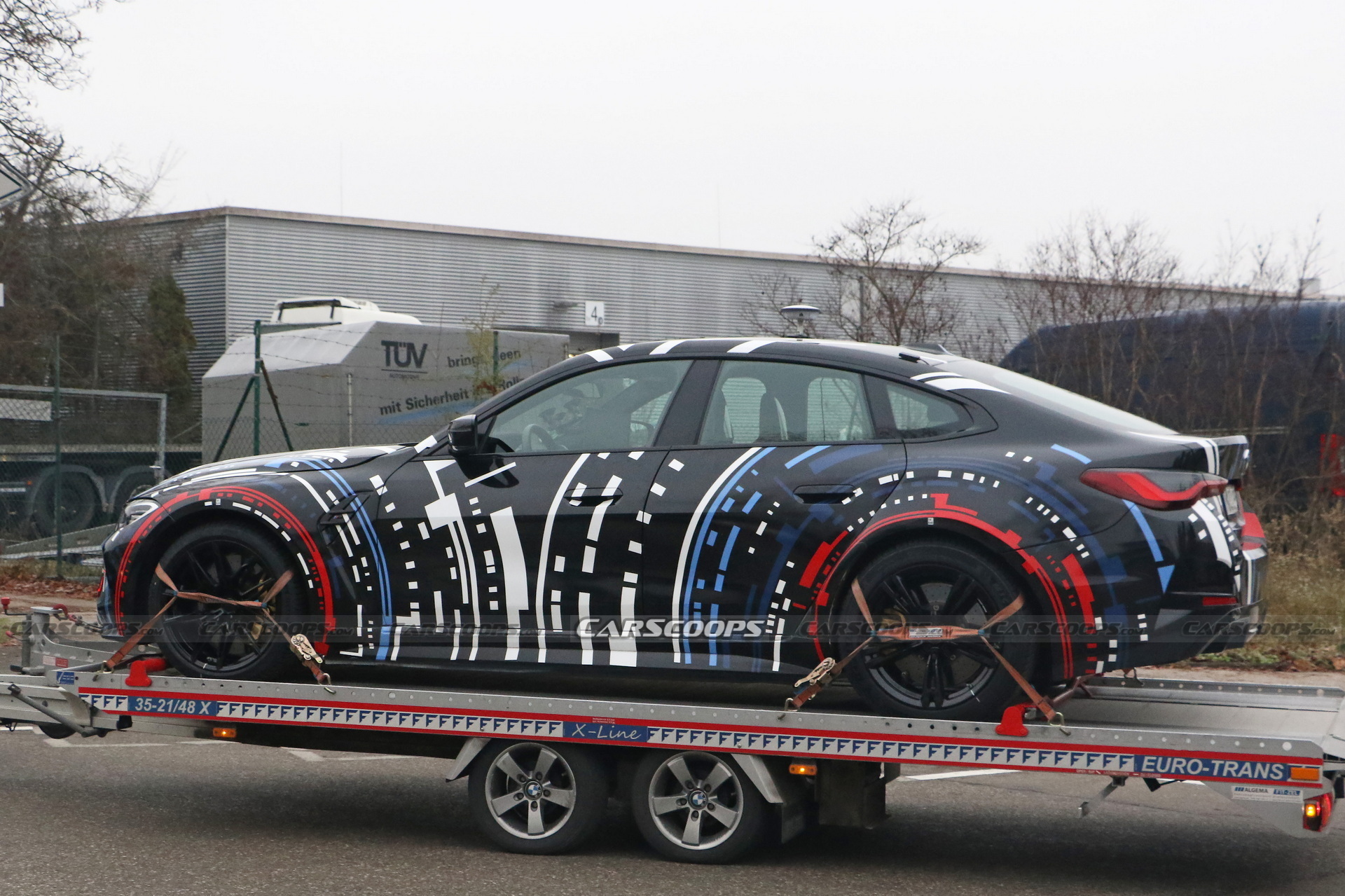 BMW M EV Prototype Blends i4 And M4 Looks With A Quad Motor Setup ...