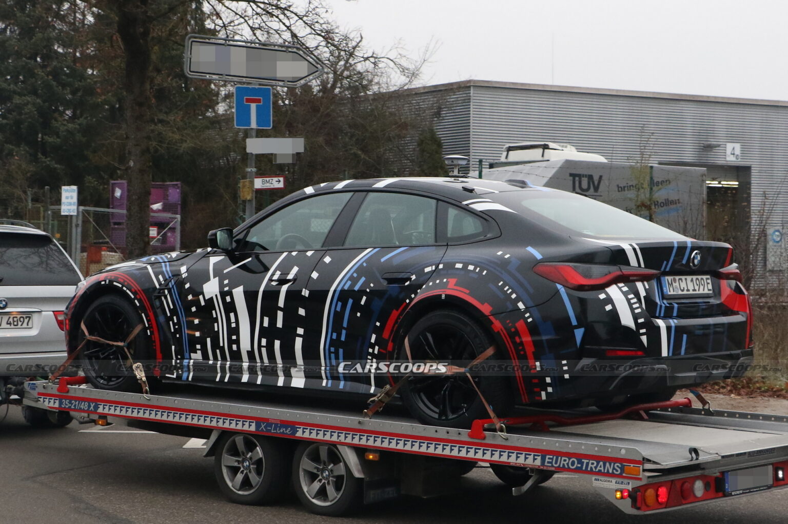 BMW M EV Prototype Blends i4 And M4 Looks With A Quad Motor Setup ...