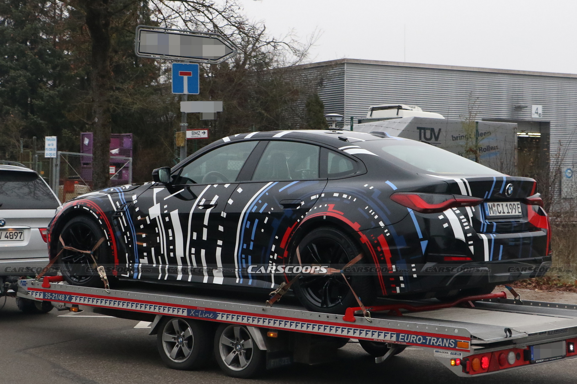 BMW M EV Prototype Blends i4 And M4 Looks With A Quad Motor Setup ...