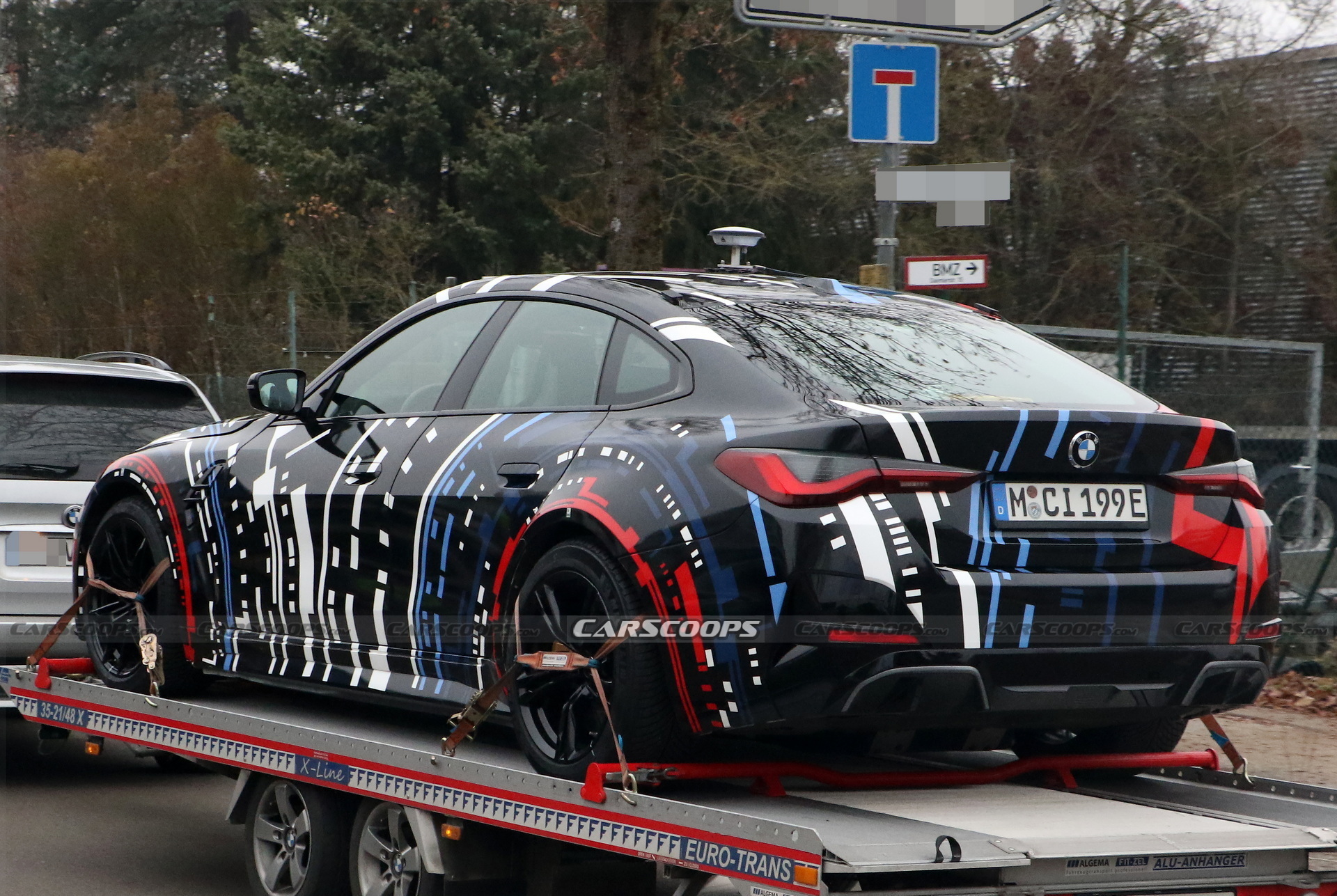 BMW M EV Prototype Blends i4 And M4 Looks With A Quad Motor Setup ...
