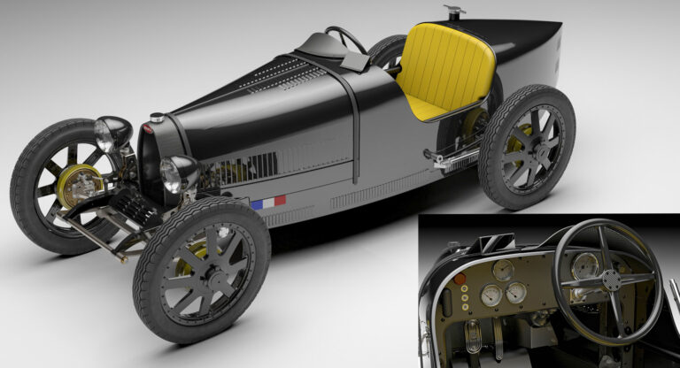 Bugatti Baby II Carbon Edition Is An $84k Mini Type 35 With A $5m ...