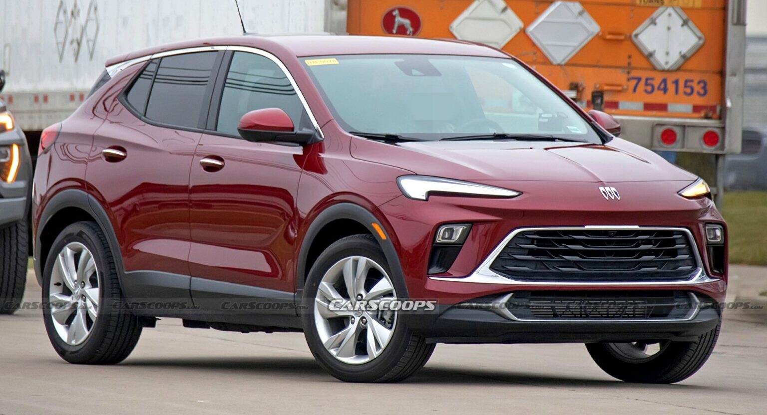 2024 Buick Encore GX Caught Undisguised Showing New Wildcat Face And ...