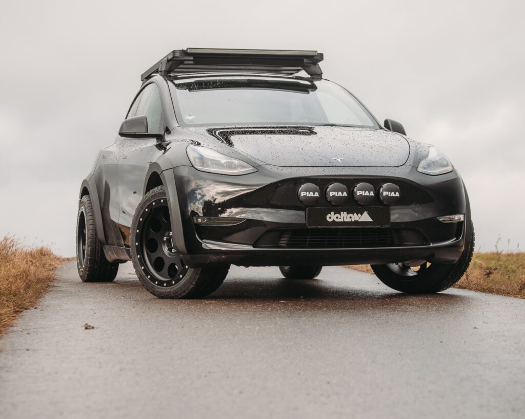German Tuner Gives The Tesla Model Y A Neat Off-Road Makeover | Carscoops