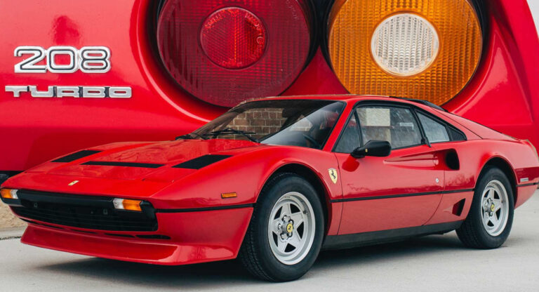 The Ferrari 208 Turbo Was A Tax-Beating, 2.0-liter Downsized Supercar ...