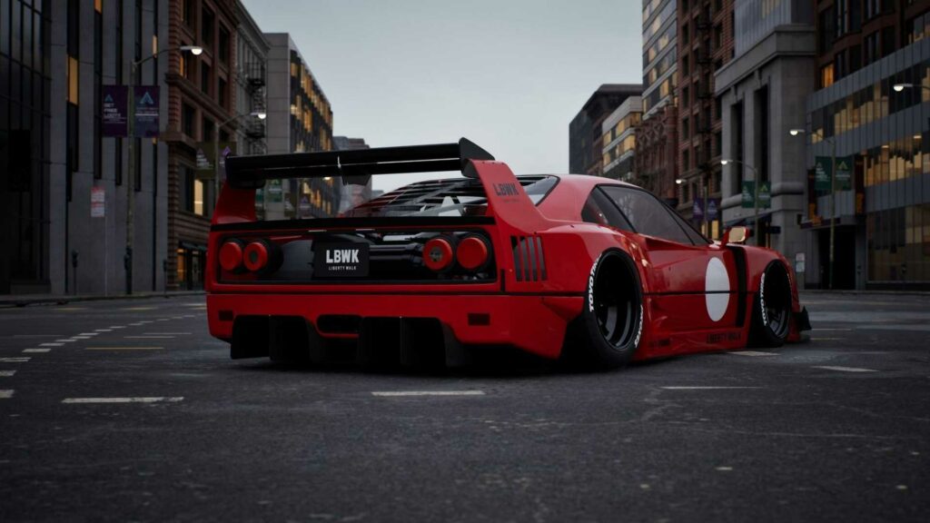 Liberty Walk Has Made A Widebody Ferrari F40 For The Tokyo Auto Salon ...
