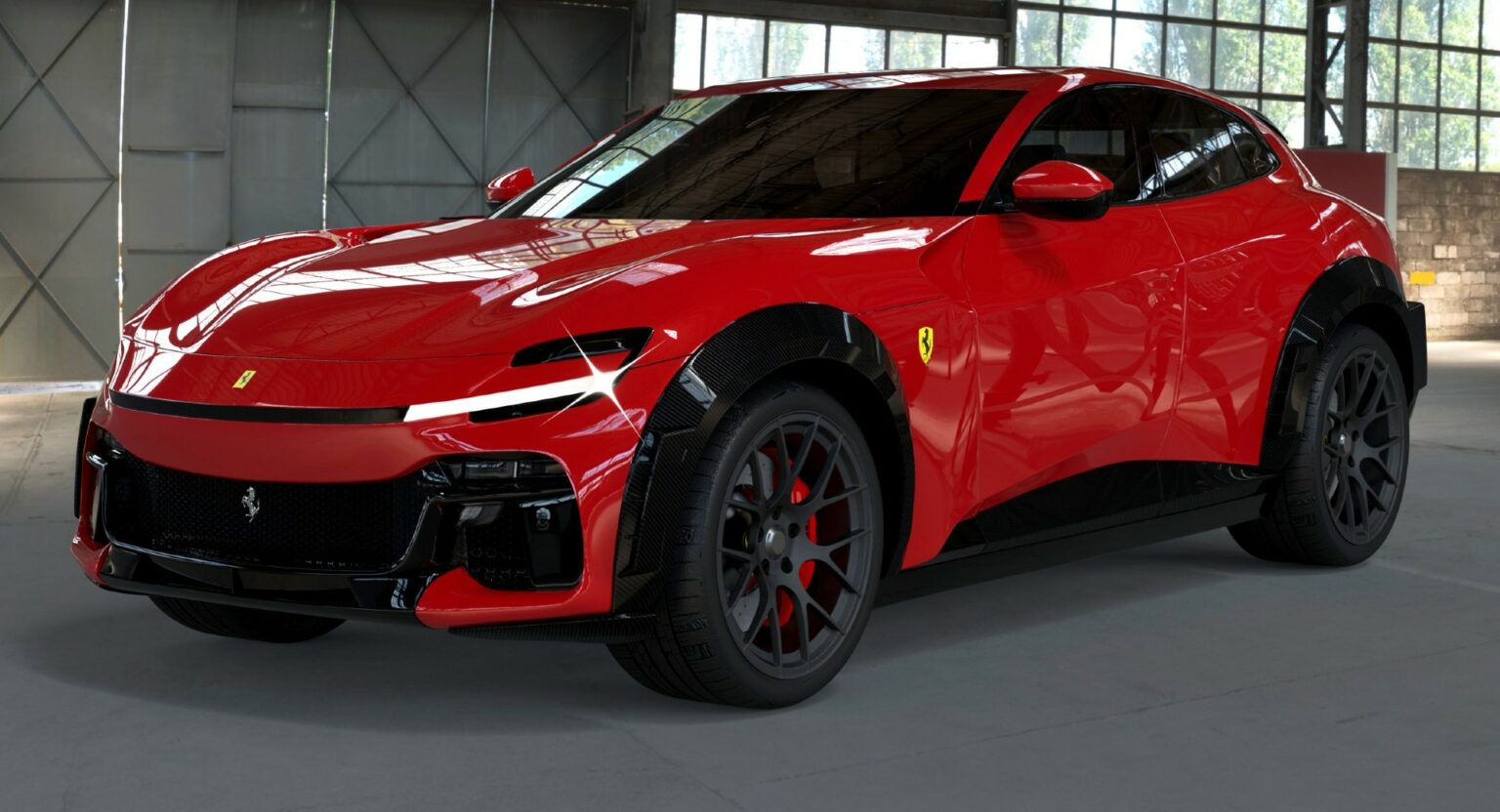 DMC Makes Ferrari Purosangue Wider And Louder | Carscoops